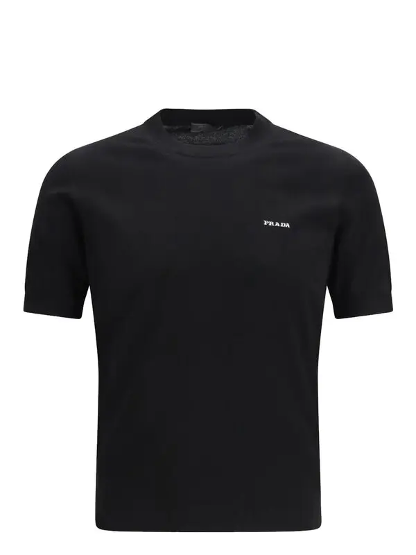 Prada Cotton Sweater - Black