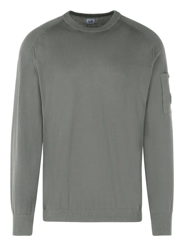 C.P. COMPANY Cotton Sweater - Gray