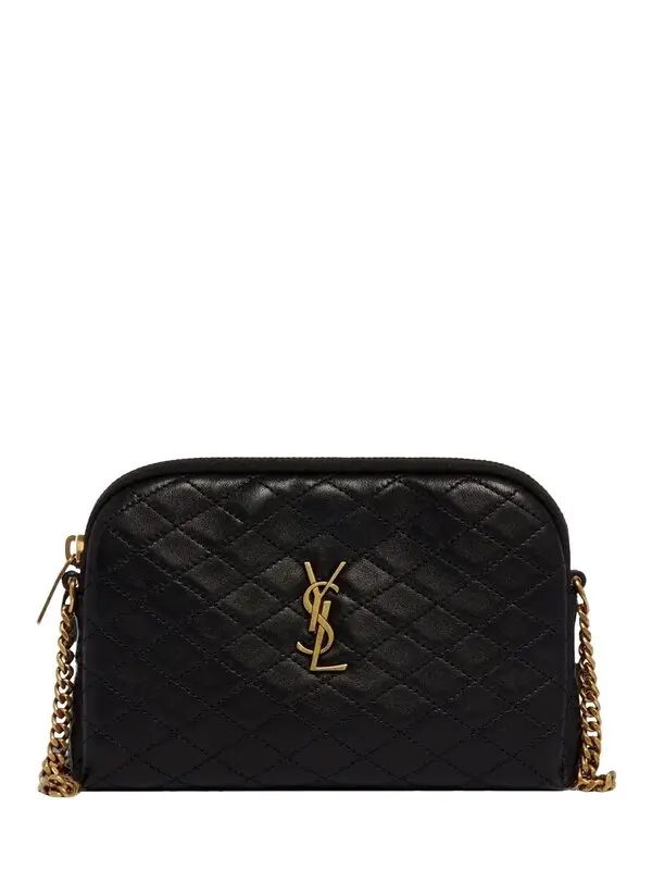 Saint Laurent Gaby Leather Shoulder Bag - Multicolor