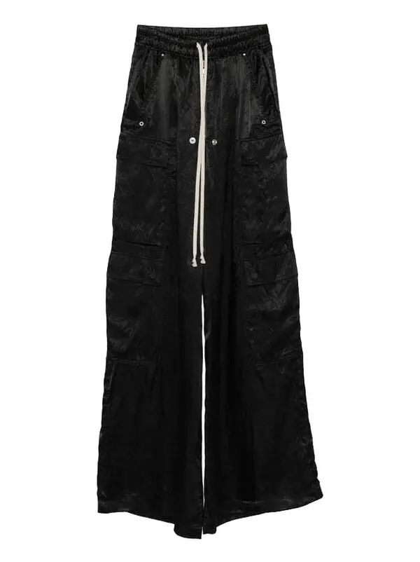 Rick Owens Straight Trousers - Black