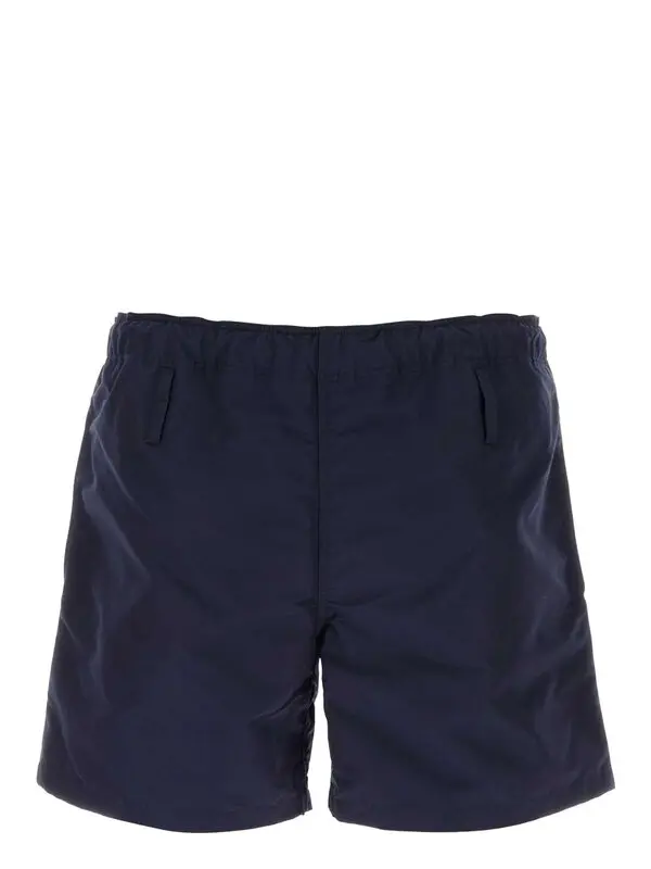 Prada Navy Nylon Swimming Shorts - Blue