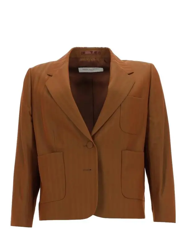 Dries Van Noten Single-breasted Bamis Jacket - Brown