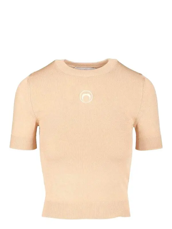 MARINE SERRE Moon Top - Cream