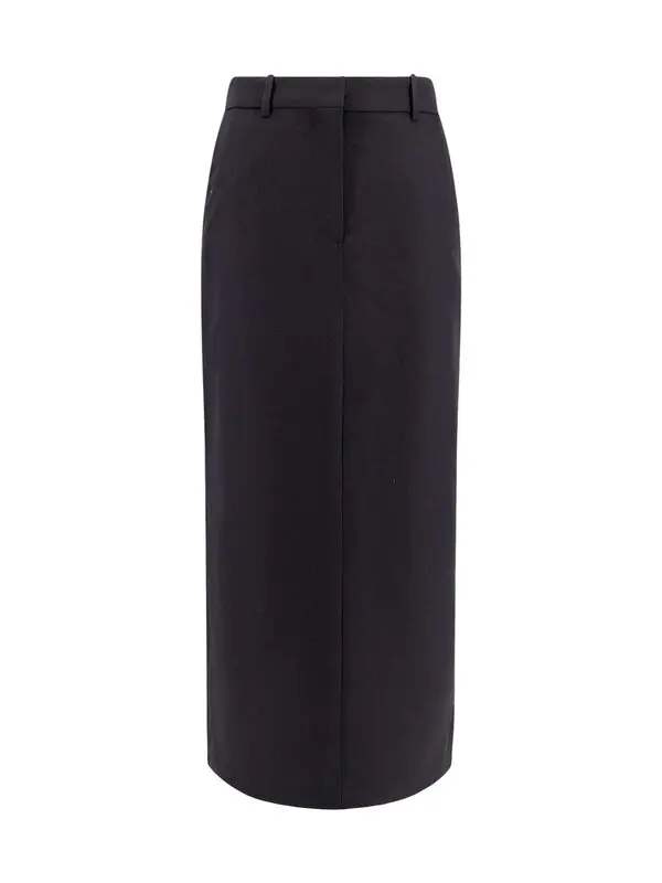 TOTEME Wool Blend Skirt - Black
