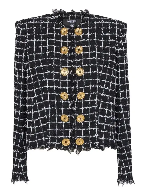 Balmain Tweed Jacket - Multicolor