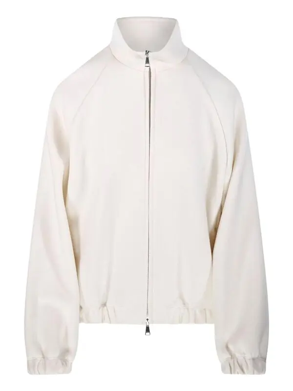 Max Mara Wool And Cotton Jacket - Multicolor