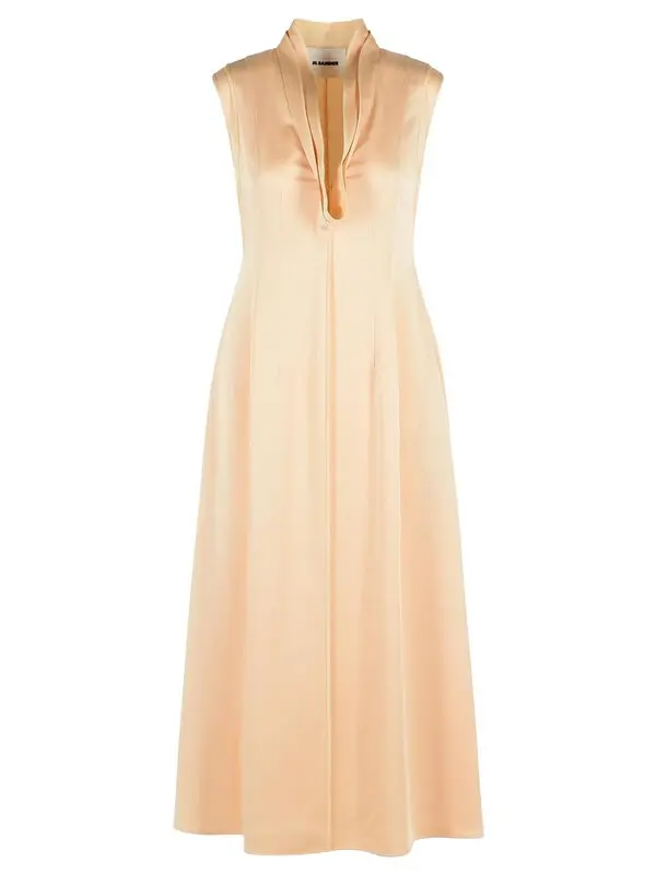JIL SANDER Acetate And Viscose Dress - Pink