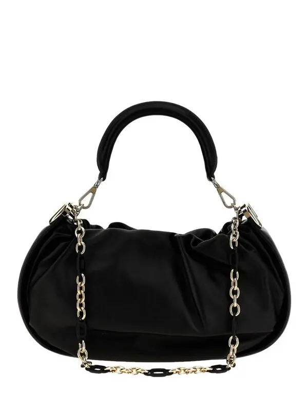 ROGER VIVIER Viv Choc Medium Leather Hobo Bag - Multicolor