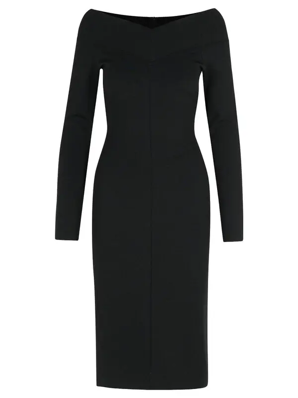 Stella McCartney Viscose Blend Dress - Black