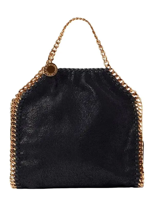 Stella McCartney Shaggy Deer Falabella Tiny Bag - Black