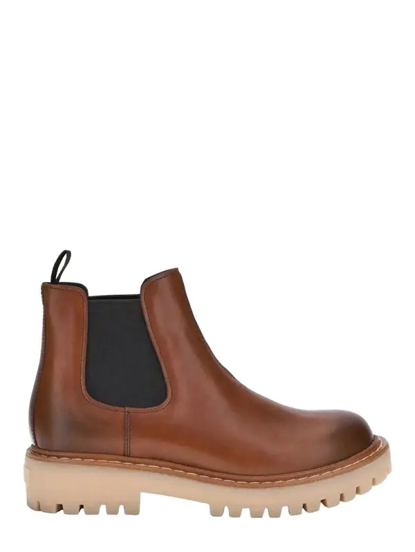 Prada Leather Boot - Brown