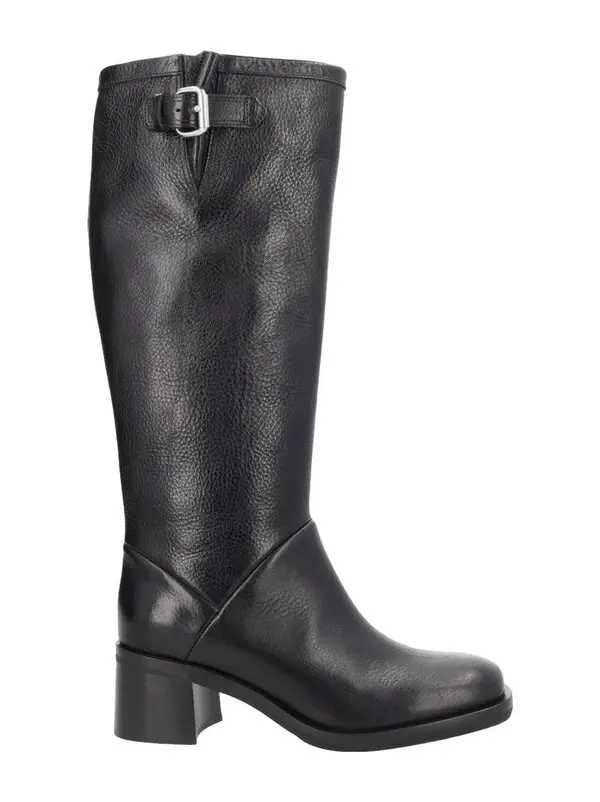 Our Legacy Leather High Boot - Black