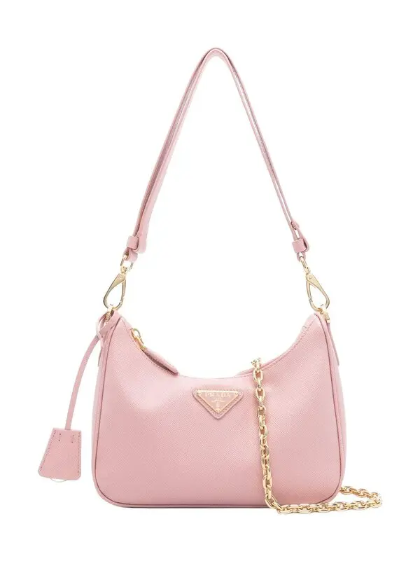Prada Re-edition Leather Shoulder Bag - Multicolor