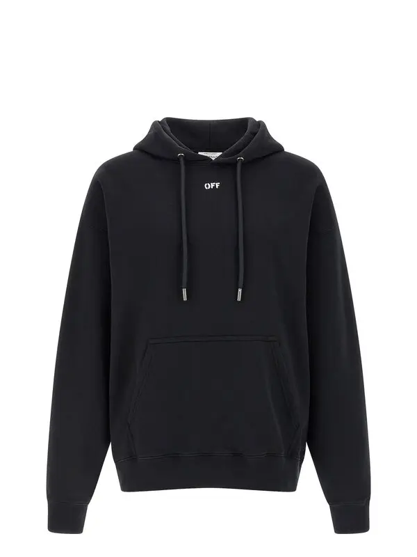 Off-White 3d Spray Arrow Skate Hoodie - Black
