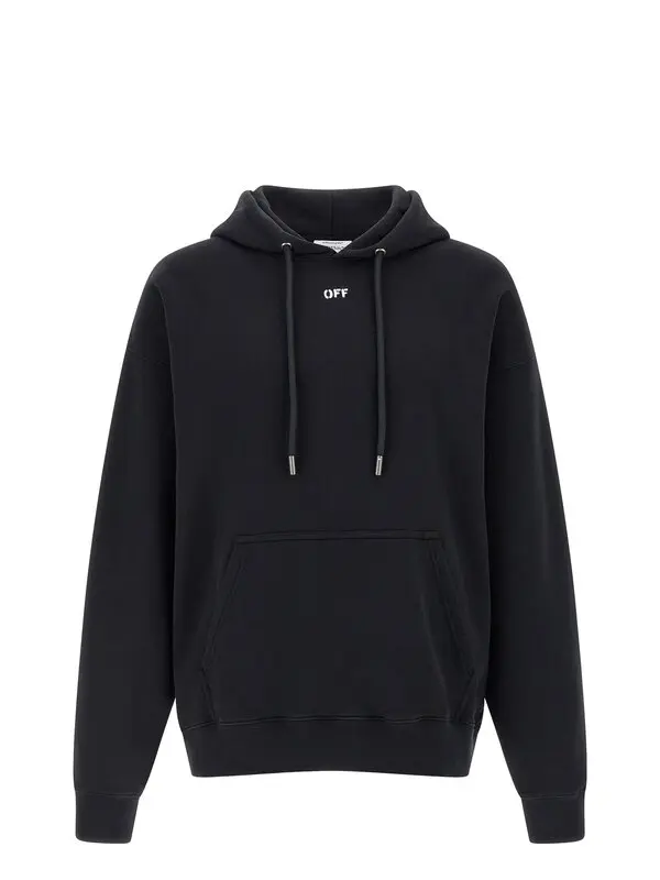 Off-White 3d Spray Arrow Hoodie - Black