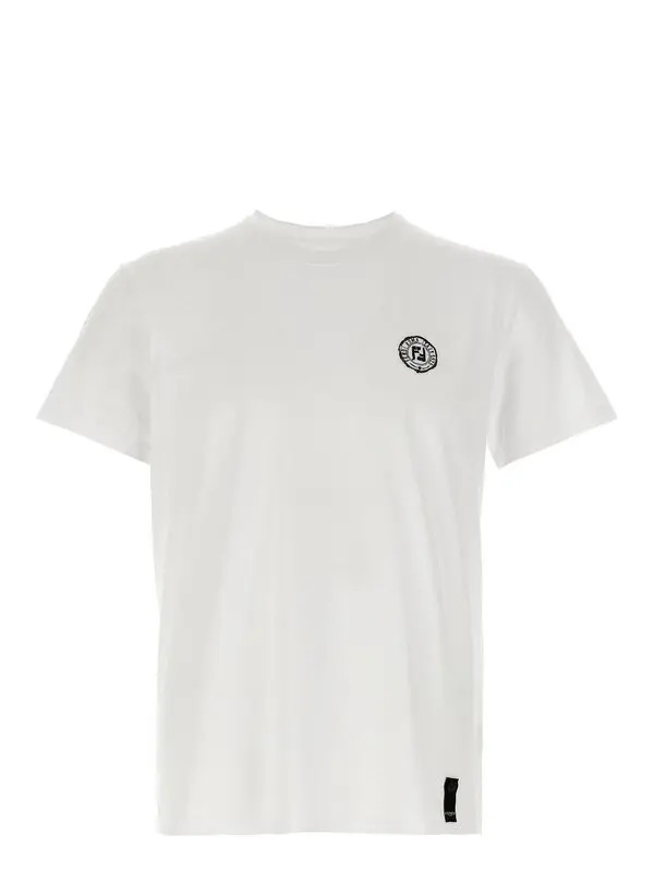 Fendi Postcards' T-shirt - White