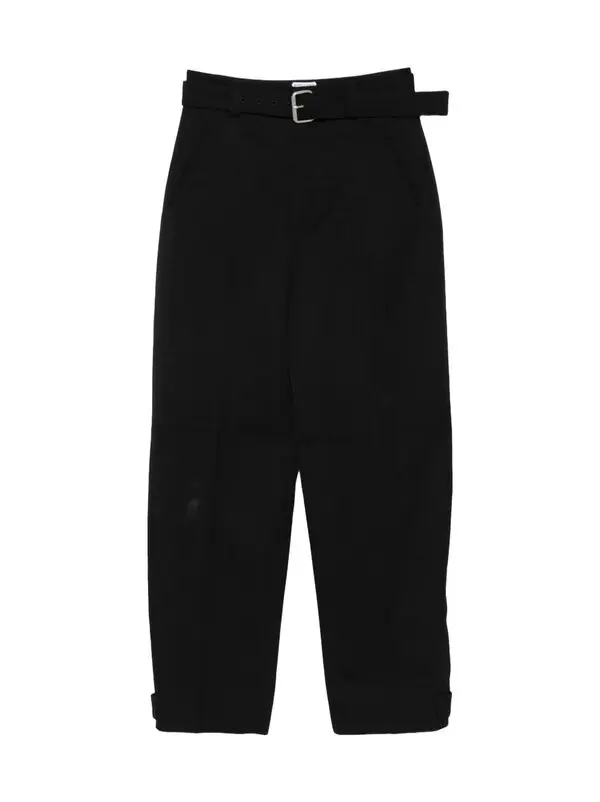 Bottega Veneta Belted Pants - Black