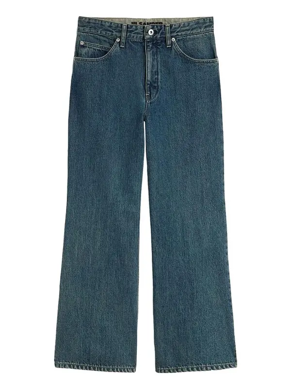 JIL SANDER Denim Wide-leg Jeans - Multicolor