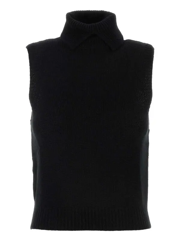 Prada Cashmere Vest - Black
