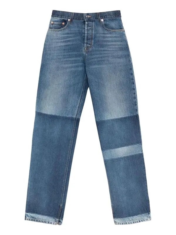Gucci Cotton Boyfriend Denim Jeans - Multicolor