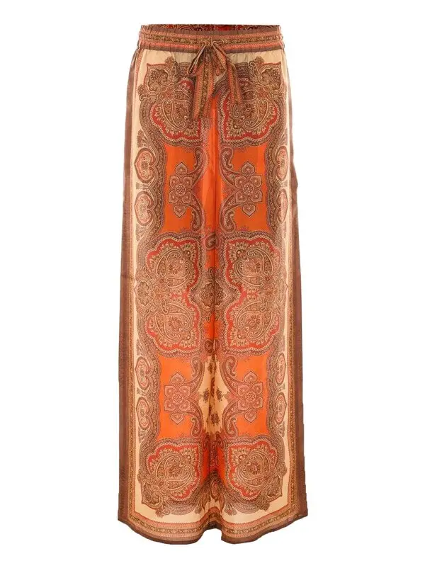 Zimmermann Mahon Relaxed Trousers - Orange