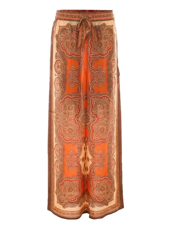 Zimmermann Mahon Relaxed Trousers - Orange