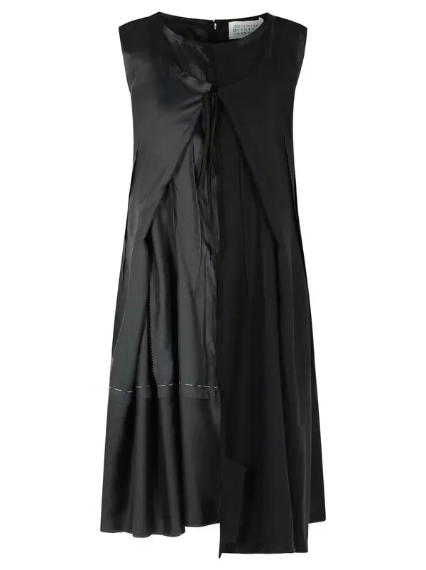 MAISON MARGIELA Cupro Blend Dress - Black