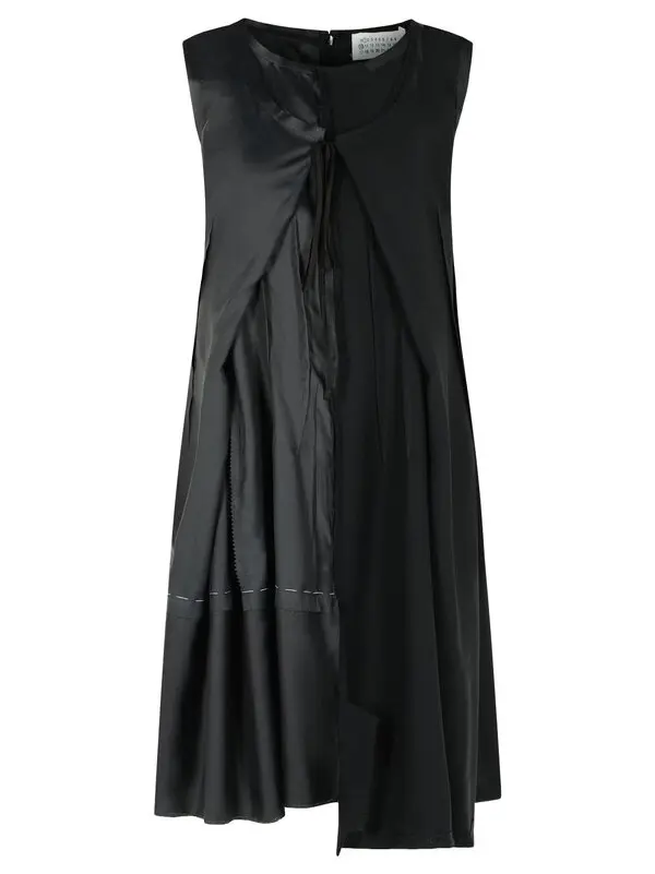 MAISON MARGIELA Cupro Blend Dress - Black