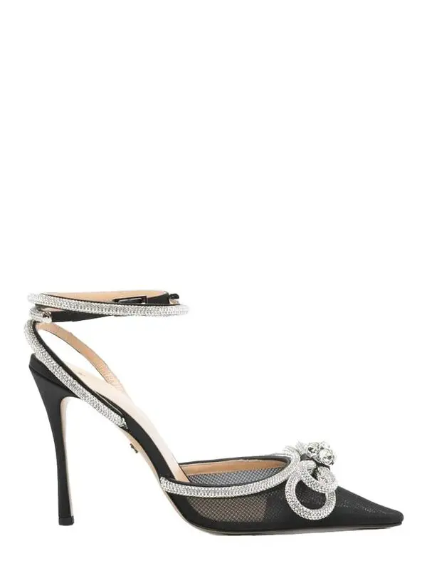 Mach & Mach Embellished Stiletto Heel Shoes - Black