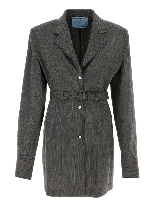 Prada Wool Blazer - Multicolor