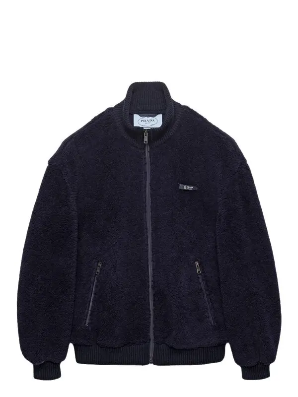 Prada Fleece Blouson Jacket - Multicolor