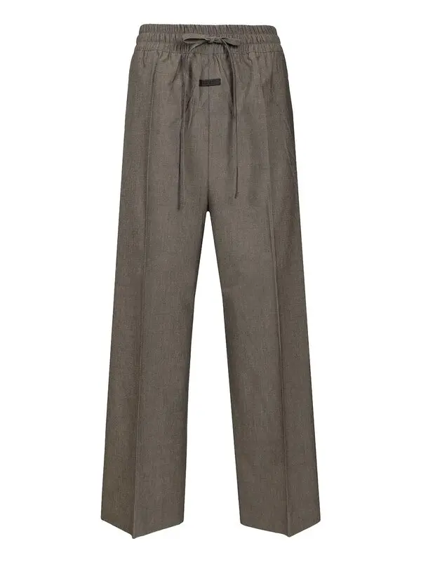 Fear Of God Wide Leg Trousers - Gray