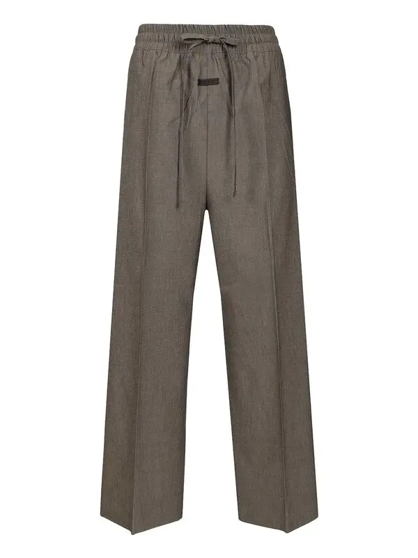 Fear Of God Wide Leg Trousers - Gray