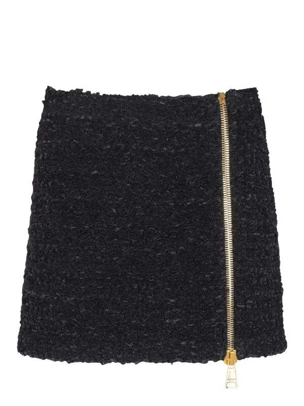 Balmain Tweed Mini Skirt - Multicolor