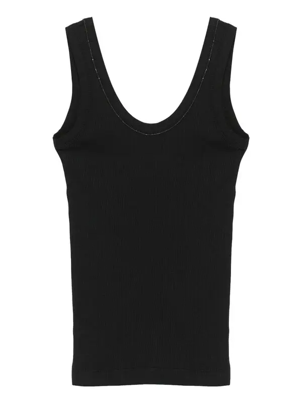 Brunello Cucinelli Cotton Tank Top - Multicolor