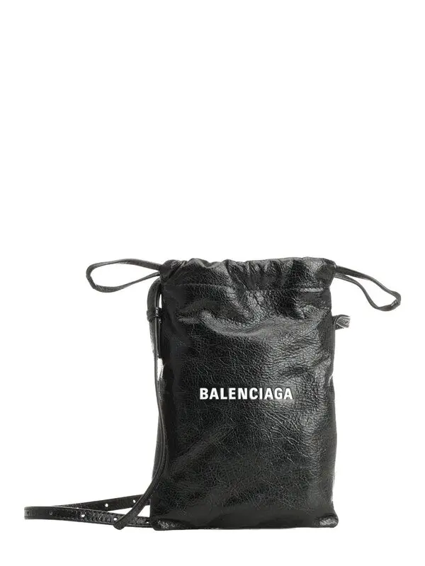 Balenciaga Shopper Phone Holder - Black