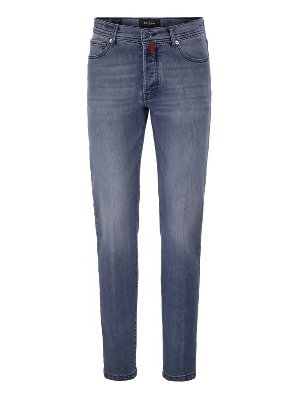Kiton Stretch Denim Five-pocket Jeans - Multicolor