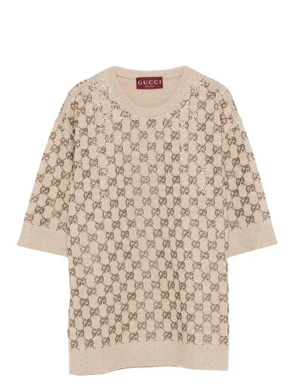 Gucci Gg Wool Sweater - Multicolor