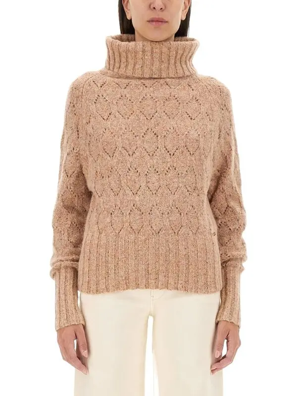 Kiton Turtleneck Shirt - Brown