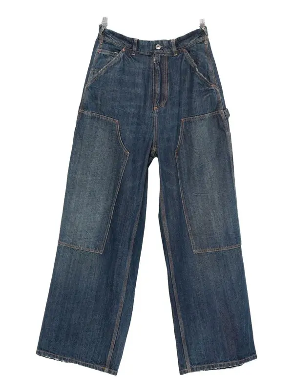 MAISON MARGIELA Cotton Denim Jeans - Multicolor