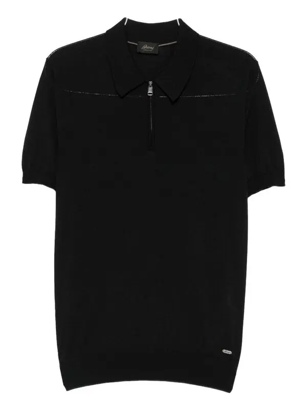 Brioni Wool Polo Shirt - Multicolor