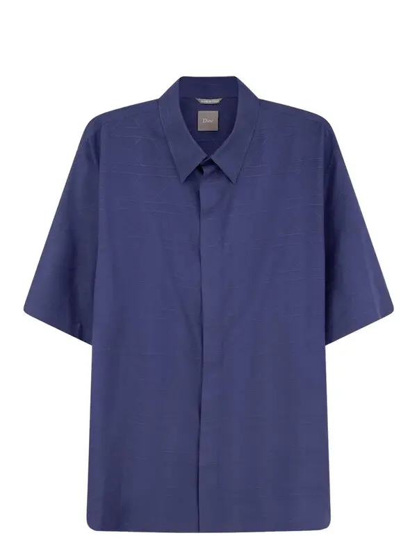 Dior Cannage Silk And Lyocell Shirt - Multicolor