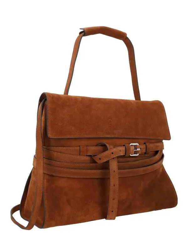 Moschino Tie Me Bag - Brown