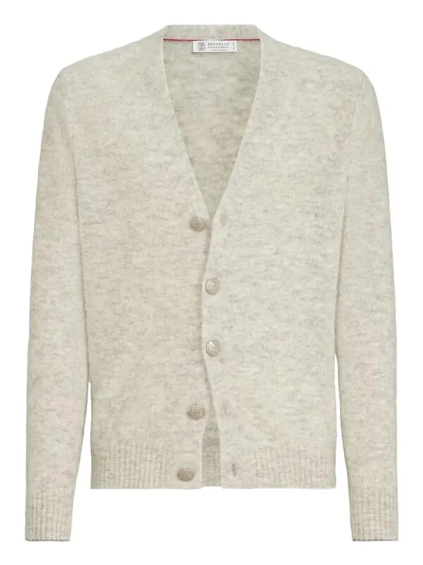 Brunello Cucinelli Wool And Cashmere Cardigan - Multicolor