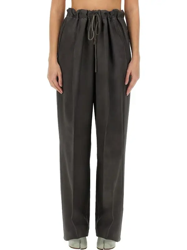 MAISON MARGIELA Wool And Mohair Pants - Gray