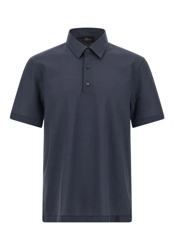Brioni Cotton Polo Shirt - Multicolor