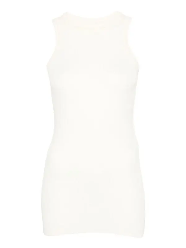 Phoebe Philo Ribbed Sleeveless Tank Top - Multicolor