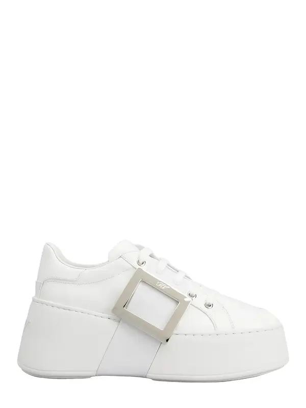 ROGER VIVIER Viv Skate Sneakers - White