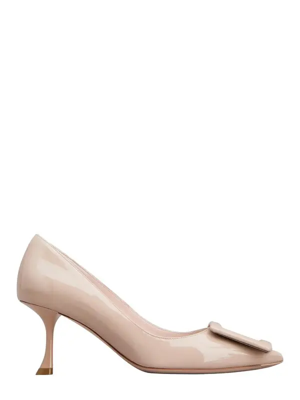 ROGER VIVIER Patent Leather Pumps - Pink