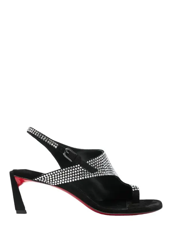 CHRISTIAN LOUBOUTIN Viva Condora Strass Sandals - Multicolor